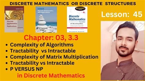 Lesson 45 Complexity Of Algorithms Complexity Of Matrix