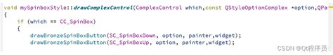 Qt风格（qstyle）：绘制一个自定义qspinbox Qstyleoptionbutton Csdn博客