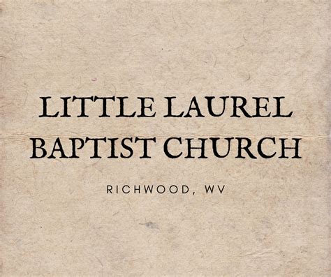 Sand Run Baptist Church Pastor Greg Miller Sand Run Baptist Church