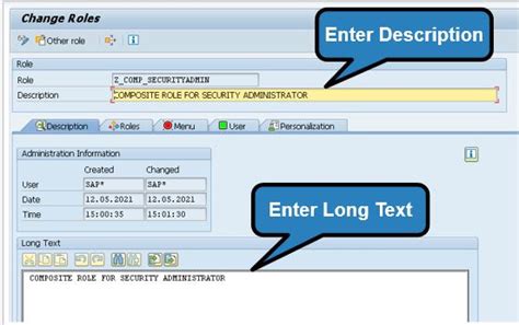 How To Create Composite Roles In Sap