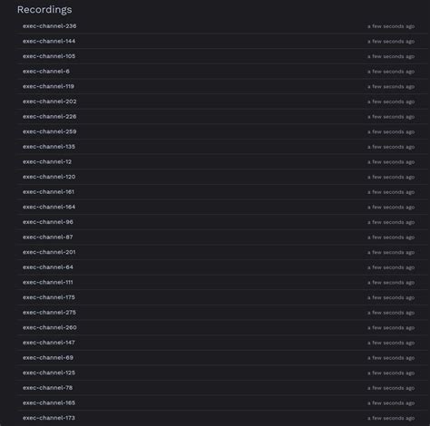 Ui Session Records Are Not Ordered Correctly Issue 505 Warp Tech Warpgate GitHub
