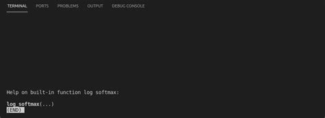 Docs Torch Log Softmax Is Undocumented Issue Pytorch Pytorch GitHub