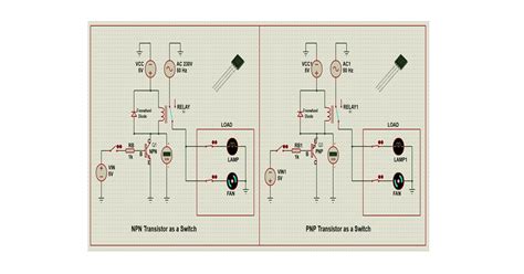 Pnp Transistor Switch Circuit Diagram Wiring Flow Line