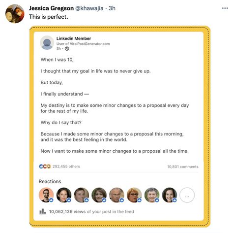 Netizens Are Using This Viral Post Generator To Mock Linkedin