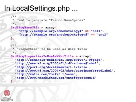 hooking up semantic mediawiki with external tools via sparql