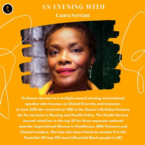 Professor Laura Serrant Is A Multiple Award Winning International Speaker Who Focuses On Global