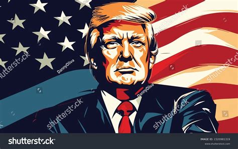 15 Thousand Donald Trump American Flag Royalty Free Images Stock