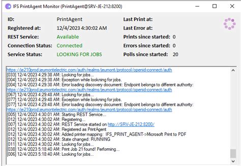 print manager status remote working in ifs cloud 22r2 ifs community