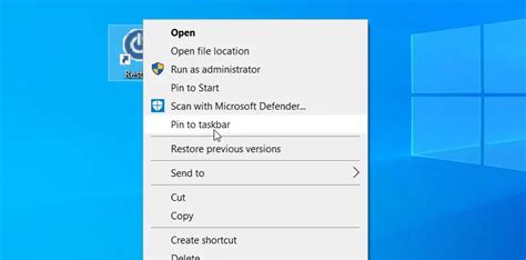 How To Create A One Click Restart Shortcut In Windows