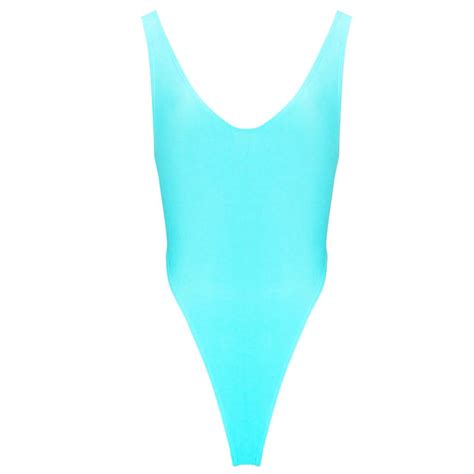 Buy High Cut Unisex Thong Leotard Gymnastics Dancewear Bodysuit