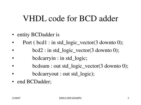 Ppt Bcd Adder Powerpoint Presentation Free Download Id3260508