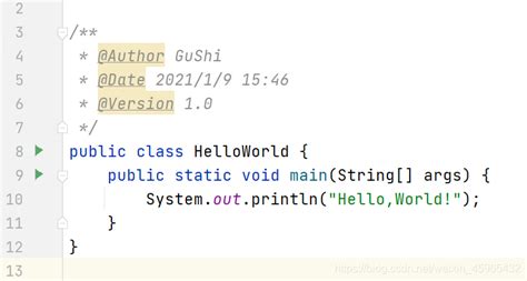 Idea设置创建类时会自动带有作者、时间和版本信息idea创建类时加上作者相关信息 Csdn博客