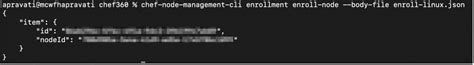 Node Management For Job Orchestration Chef