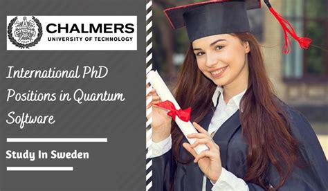 International Phd Positions In Quantum Software Sweden Scholarship Positions 2024 2025