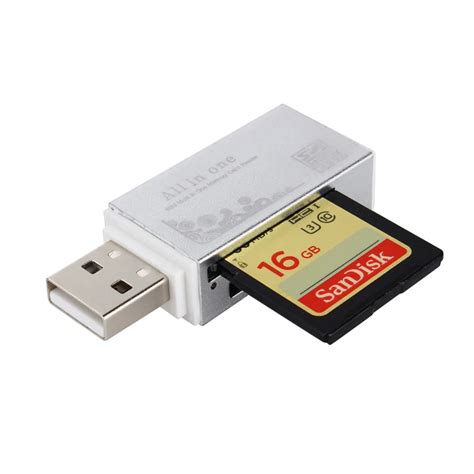 Smart Card Reader Multi Memory Card Reader For Memory Stick Pro Duo Micro SD TF M2 MMC SDHC MS