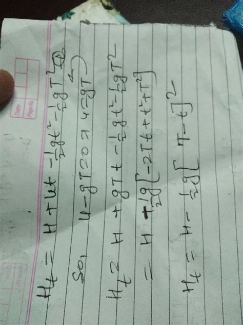 1 100 M A Particle Is Projected Vertically Upwards And Reaches The