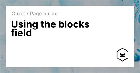 Using The Blocks Field Kirby Cms