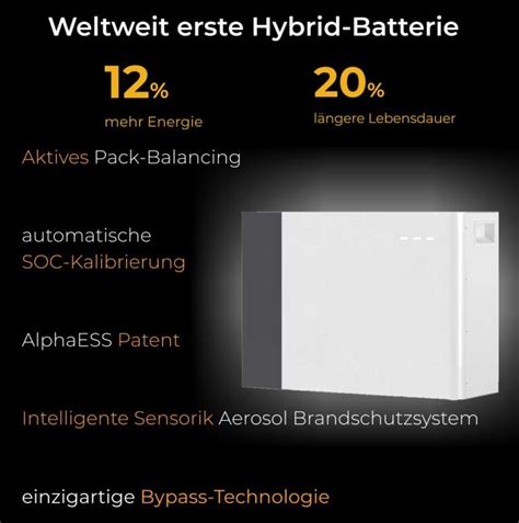 Alpha Ess Smile G3 Bat 3 8s Hybridbatterie Weltneuheit Standard Baetz Energy Onlineshop