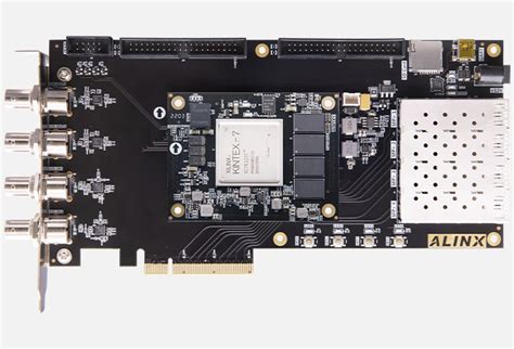 alinx amd xilinx kintex 7 xc7k325t fpga development board