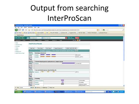 Ppt Tools For Inferring Protein Structure And Function Powerpoint