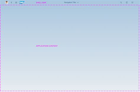 Full Screen Layout Sap Fiori For Web Design Guidelines