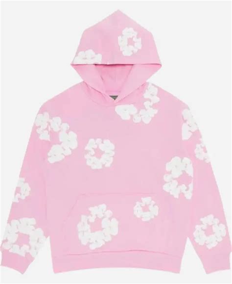 Shop The Pink Denim Tears Hoodie Stylish And Unique