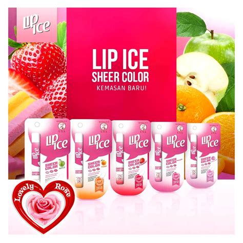 Jual Lip Ice Sheer Lip Color Lip Balm Pelembab Bibir Shopee Indonesia