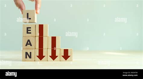 Lean Cost Thinking Concept Cost Reduction Concept Business Process