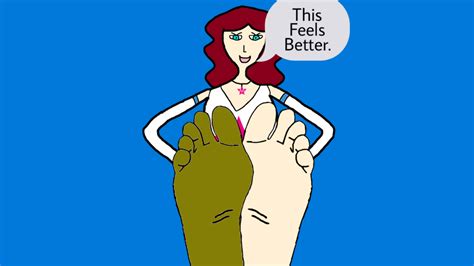 Alexa Junipers Feet Golden Foot By Bernadettedonaldson On Deviantart