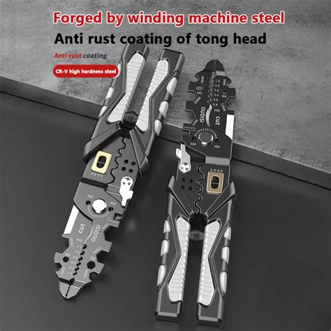 Wire Stripper Precise Wire Stripping Cutter Handheld Cable Stripper Multitool Wire Cutter Hand