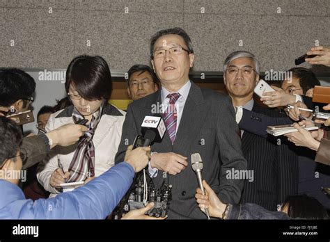 February 28 2016 Seoul South Korea Chinas Chief Nuclear Envoy Wu