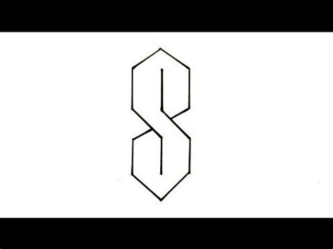 How To Draw The Cool S Doodle Art For Beginners Drawing Letters Art