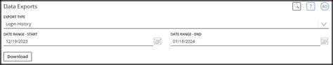 reports export csv data
