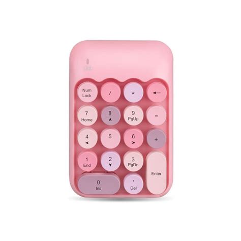 X910 Portable Wireless Numeric Keypad Pink1 Big W