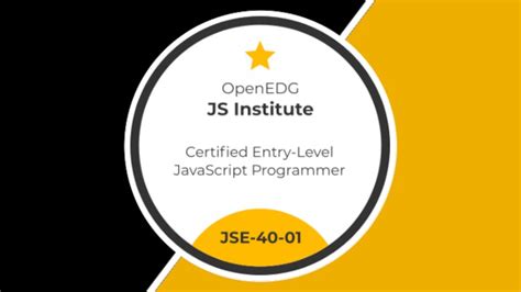 Jse 40 01 Javascript Certification Practice Tests 2025 Coupon