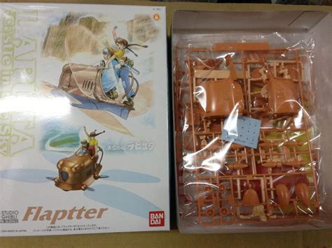 Laputa Flapter Model Kit Bandai O Espaço Virtual Do Colecionador