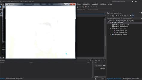 Test OpenCv Tracking Color And Drawing Silhouette YouTube