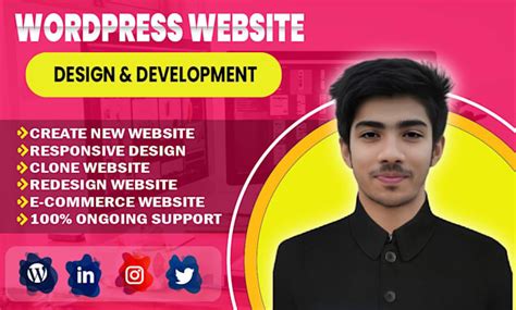 Build Wordpress Responsive Design And Website Development By
