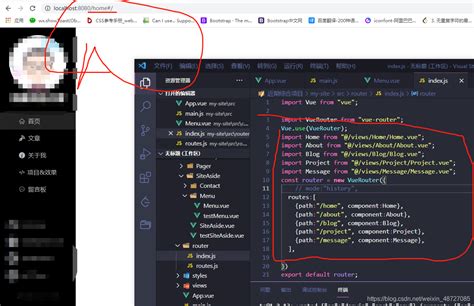 Vue路由 Url中问题 Csdn博客
