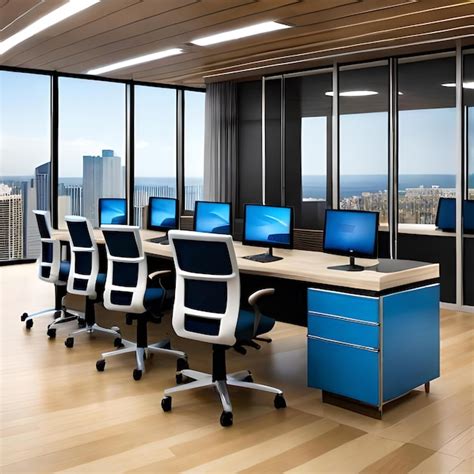 Premium Ai Image An Advanced Computer Lab With The Latest Technology With Generative Ai