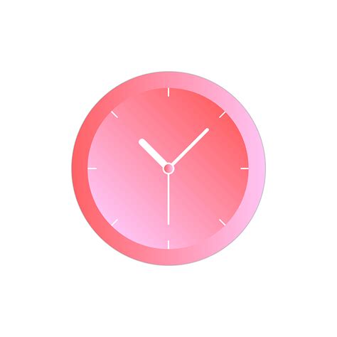 modern clock icon design masterbundles