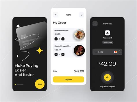 Tap To Pay Mobile Application By Dmitry Lauretsky For Ronas It Ui Ux