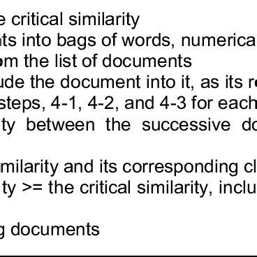 The Process Of Clustering Documents With Single Pass Algorithm Download Scientific Diagram