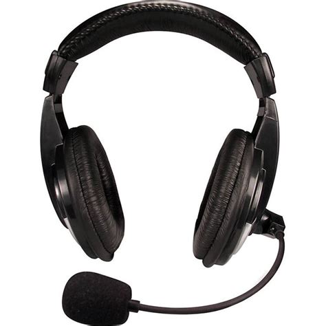 Nady Qhm100 Deluxe Stereo Headphones With Boom Condenser Microphone