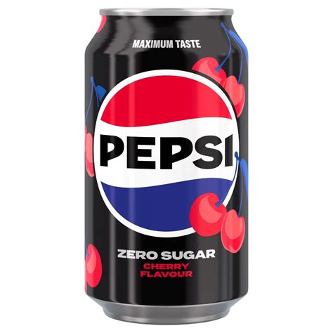 Pepsi Zero Sugar Cherry Flavor 33cl Andalubox