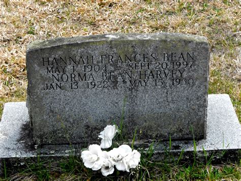 Hannah Frances Ramsdell Bean 1904 1997 Find A Grave Memorial