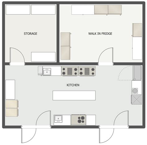 Small Restaurant Kitchen Floor Plan Things In The Kitchen
