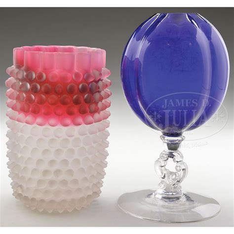Two Art Glass Vases