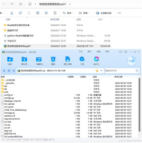 Flask毕设物资物流管理系统（程序论文） Csdn博客