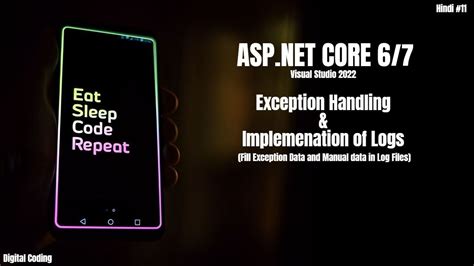 Error Handling And Logging In Aspnet Core Mvc 678 Create Logs And Handle Exceptions Effectively